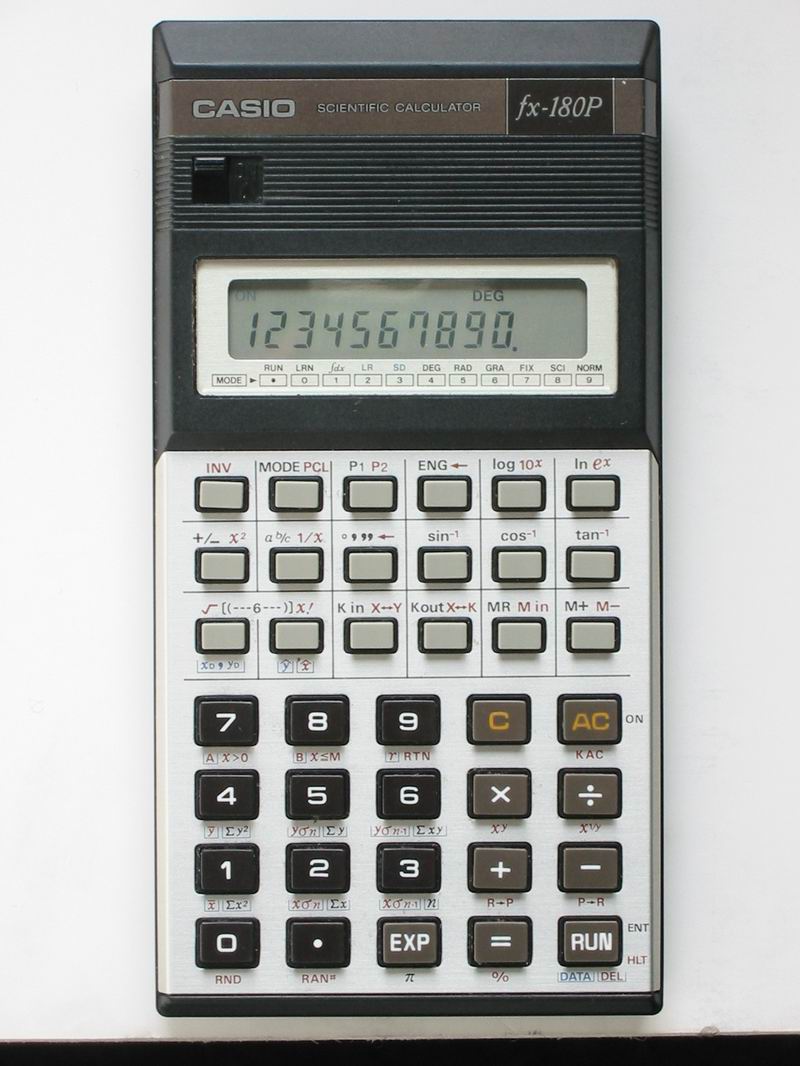Casio fx-180P | IT History Society
